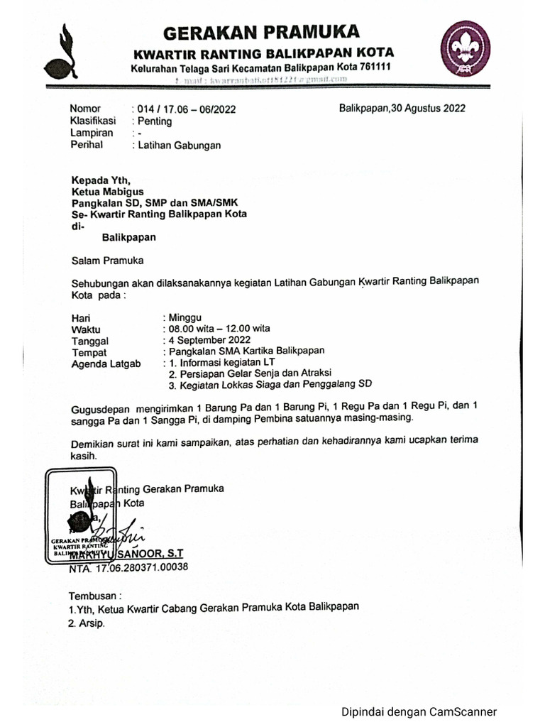 Surat Latihan Gabungan | PDF