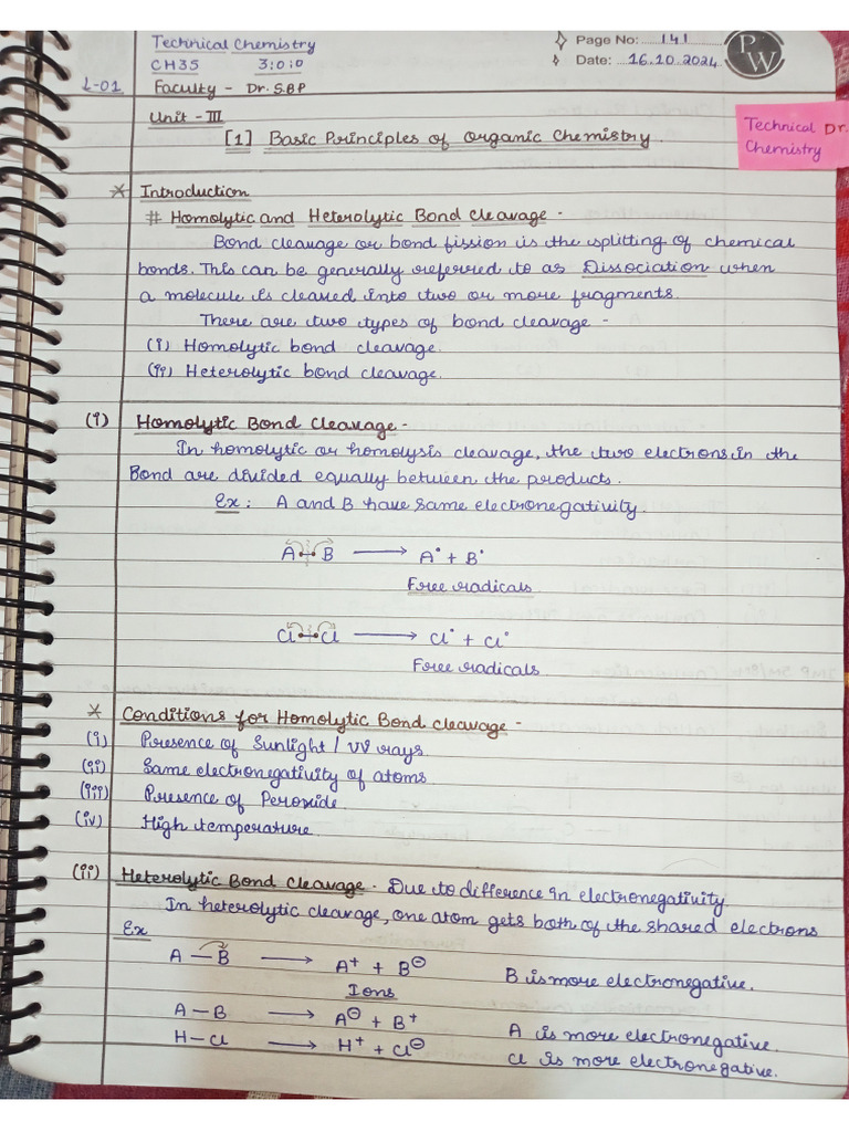 Basic Principles of Organic Chemistry | PDF