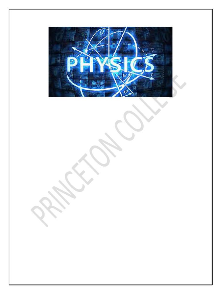 Physics Lesson Note SS2 2nd Term 2023 | PDF | Waves | Electromagnetic Radiation
