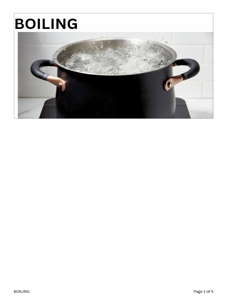 Boiling | PDF