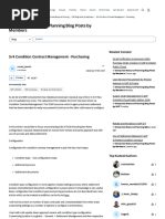 S4 HANA Settlement Management - Condition Contract Configuration Guide | PDF | Invoice | Business