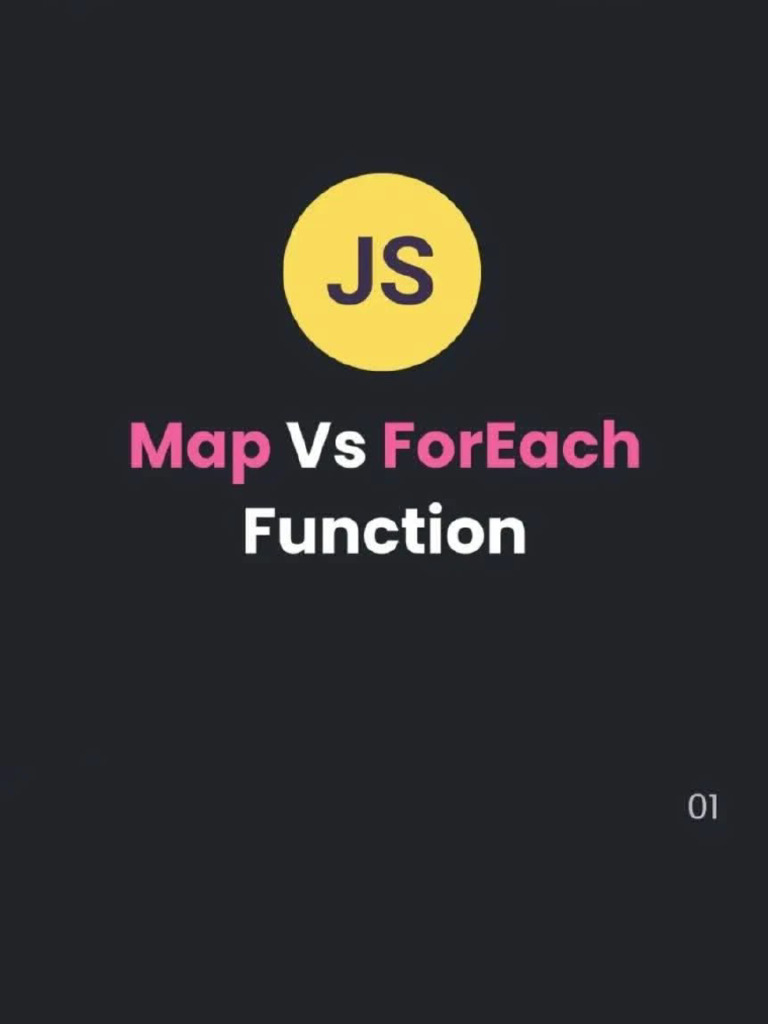 Map Vs ForEach | PDF
