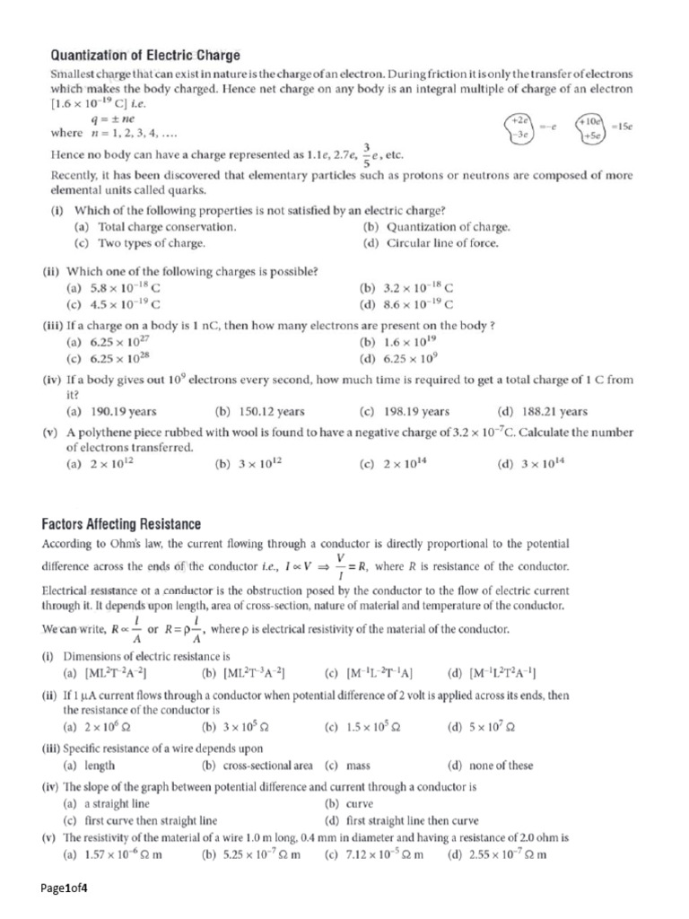 Resource 20250910220454 Question Paper For Practice 1 | PDF | Magnetic Field | Capacitor