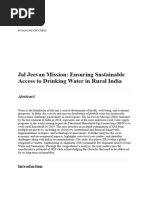 JJM FHTC Guidelines | PDF | Water Supply | Drinking Water