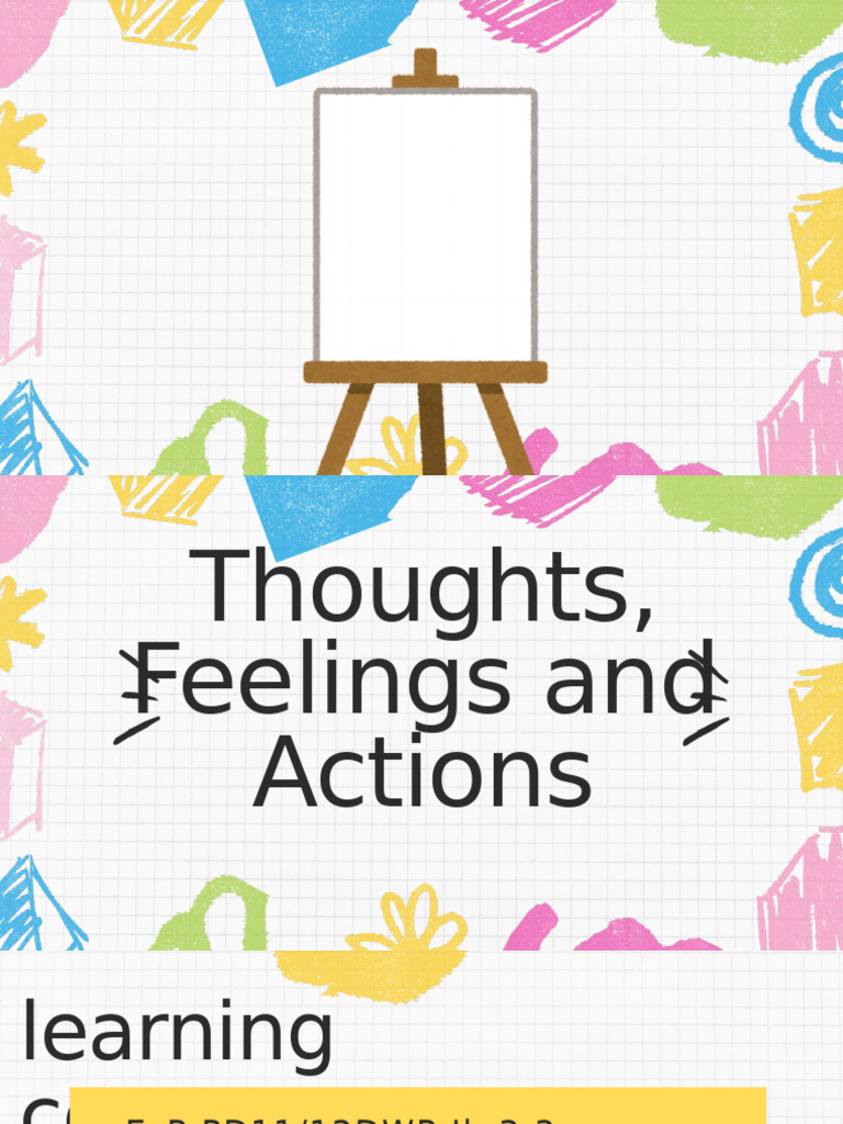 Control Thoughts, Feelings, Actions | PDF | Thought | Mind