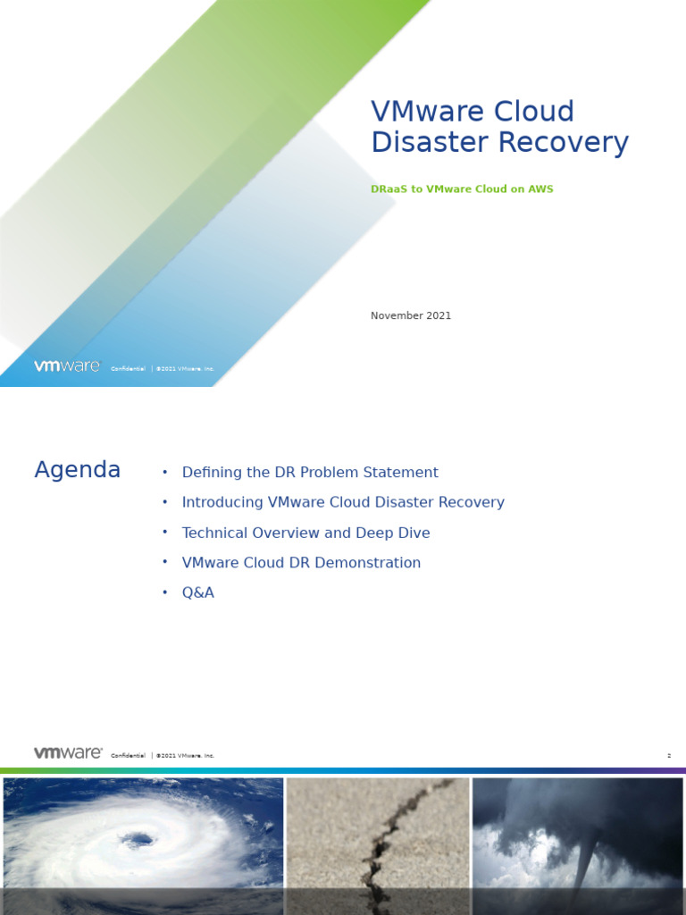 M09 - VMware Cloud Disaster Recovery | PDF | Cloud Computing | Virtual Machine