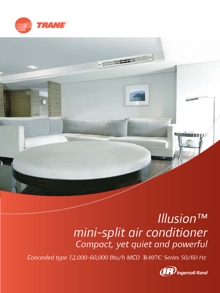 Trane Illusion Mini-Split AC Overview | PDF | Efficient Energy Use ...