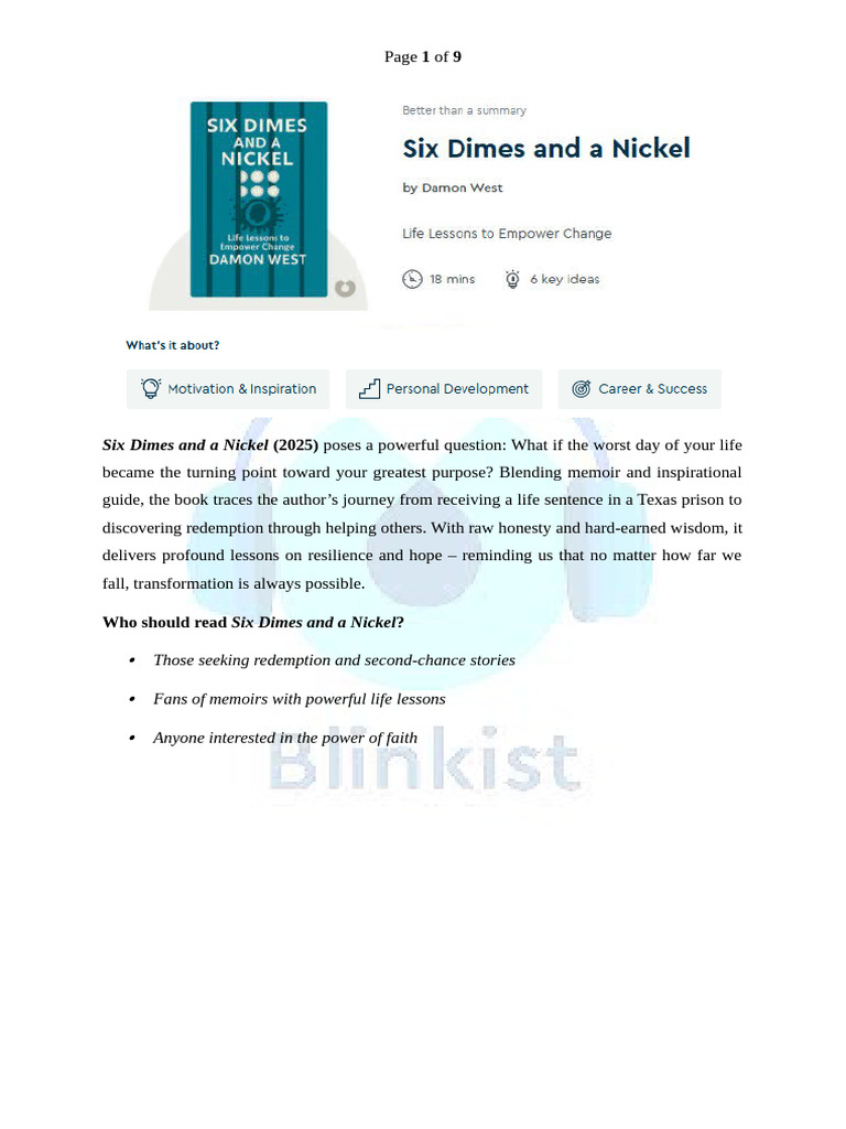 Redemption Through Six Dimes and a Nickel | PDF | Muhammad | Twelve ...