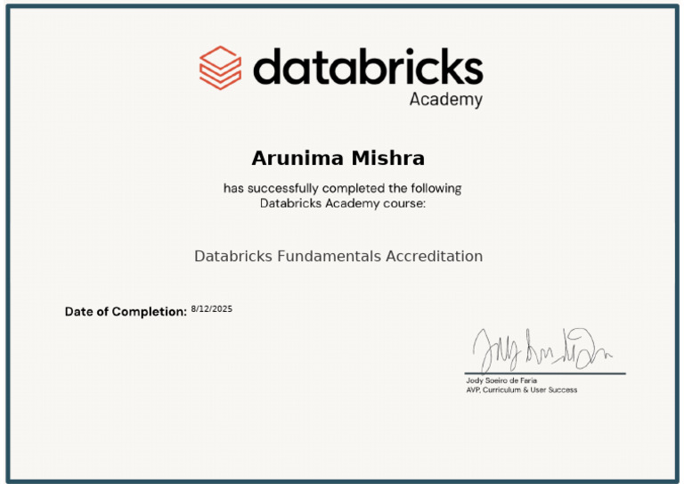 Databricks Fundamentals | PDF