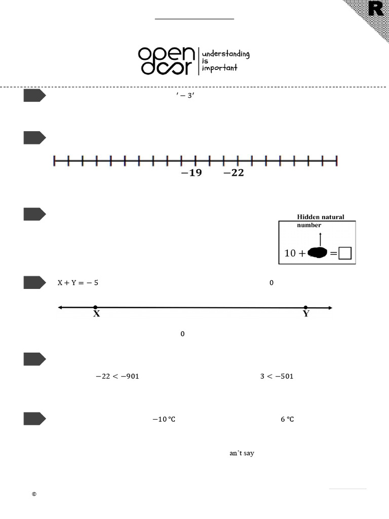 Mastery Assessment: Integers & Fractions | PDF | Numbers | Mathematics