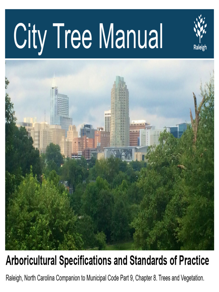 Raleigh City Tree Manual Guidelines | PDF | Mulch | Plant Nursery