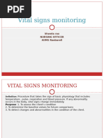 Vital Signs Chart | PDF