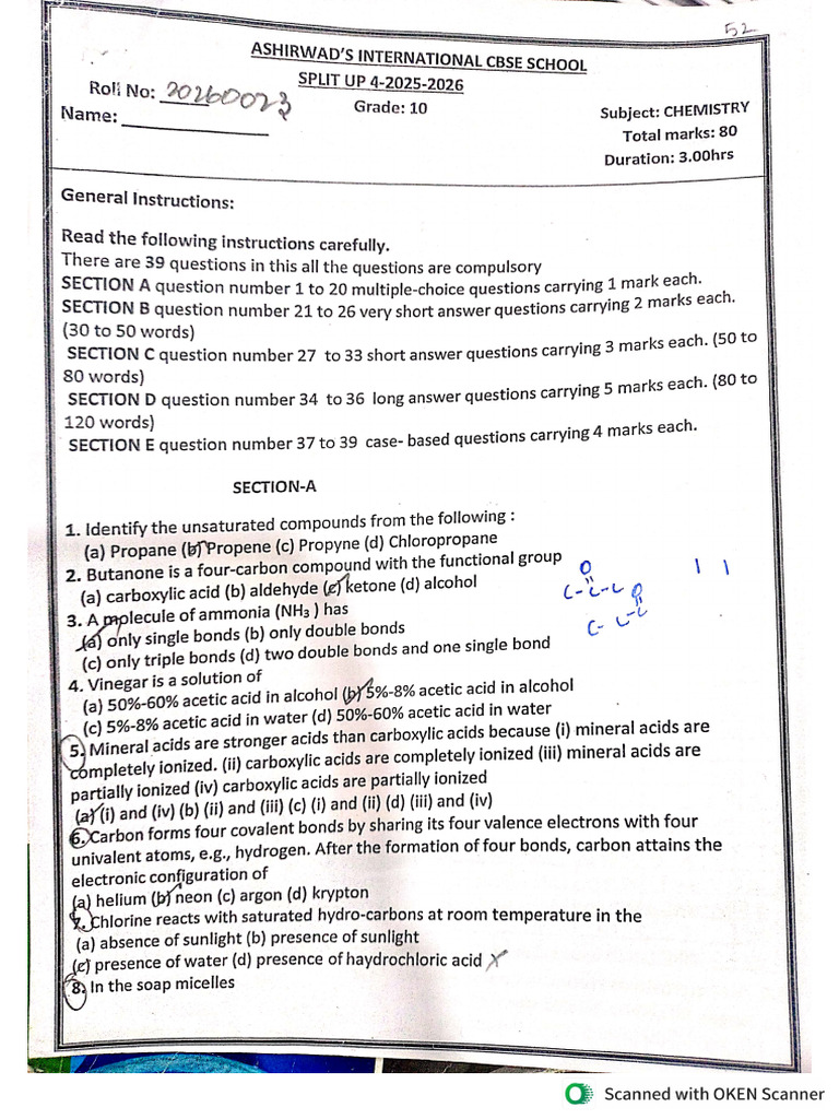 Chemistry Split 4 | PDF