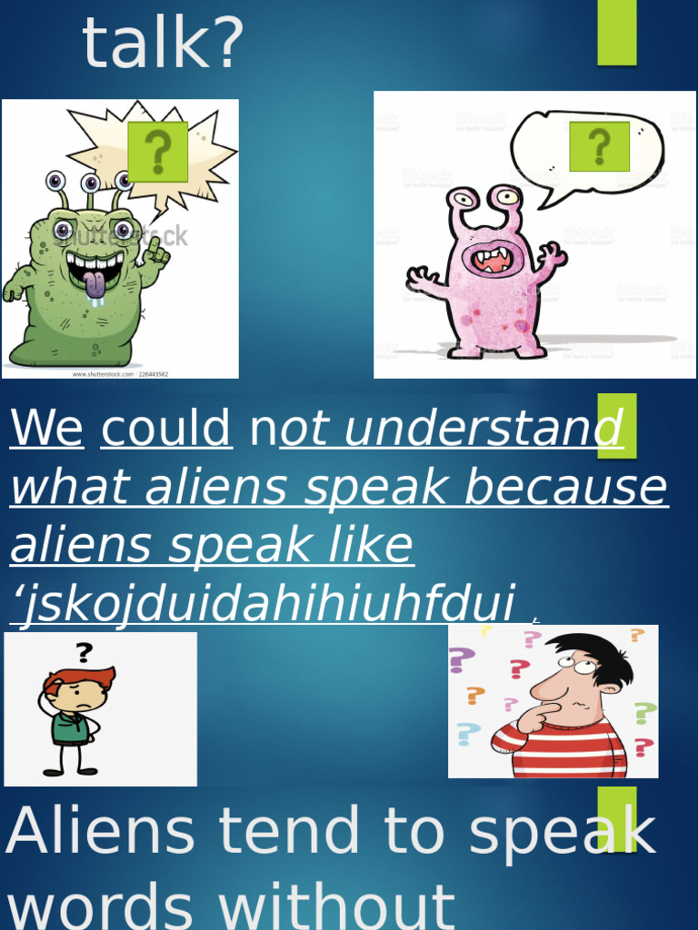 How Do Aliens Talk | PDF