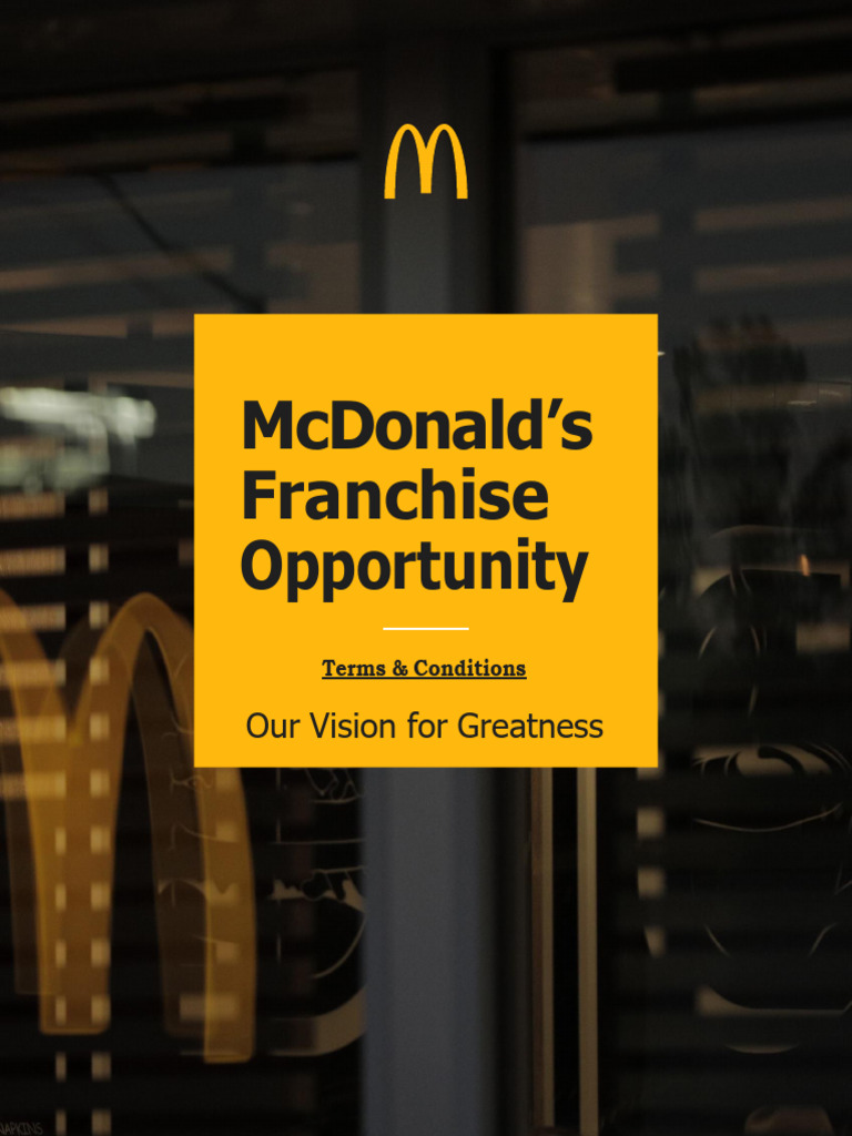 McDonald's India Franchise Overview | PDF | Franchising | Bankruptcy
