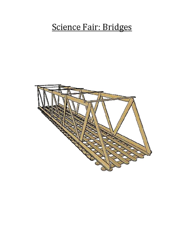 Science Fair: Popsicle Bridge | PDF | Bridge | Experiment