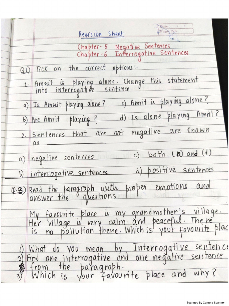 Revision Sheets | PDF