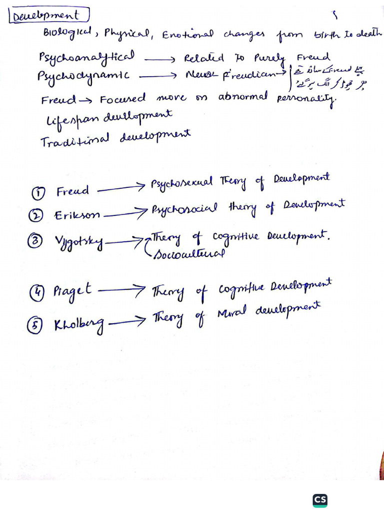 Theories of Development | PDF