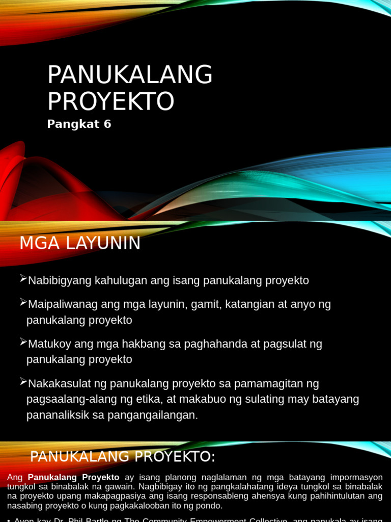 panukalang-proyekto | PDF
