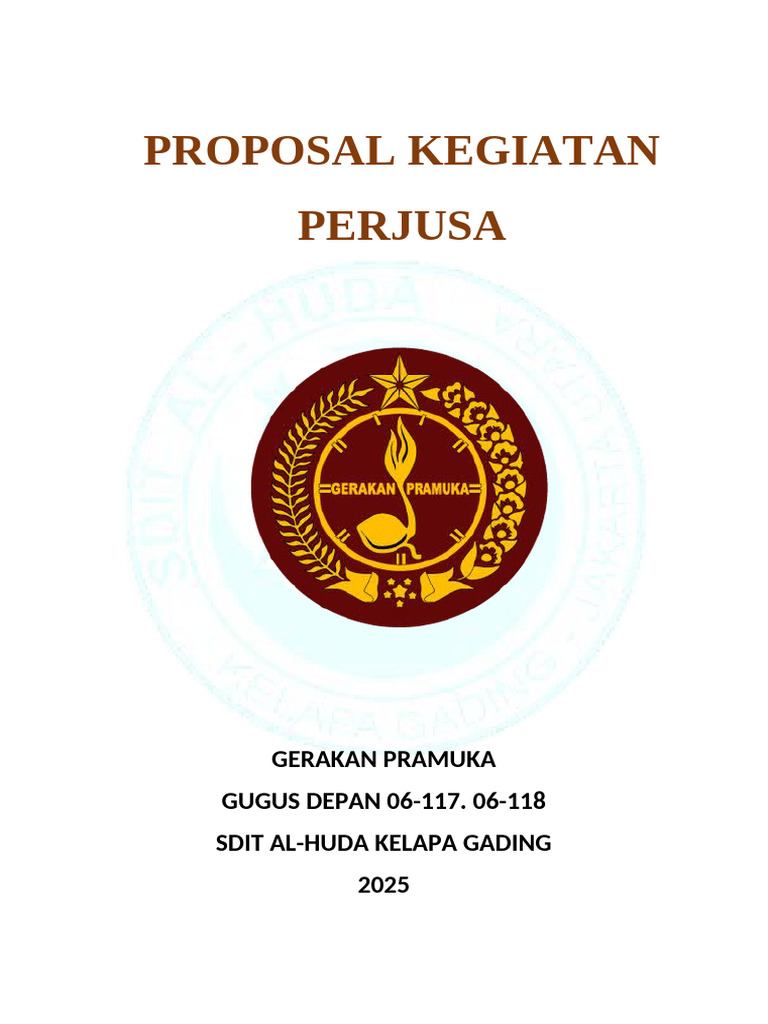 Proposal Perjusa 2025 | PDF