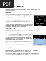 Chlor-Alkali Process Overview for Class 10 | PDF | Sodium Chloride ...