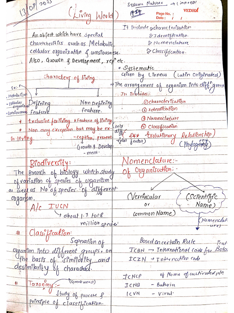 Biological Classification | PDF
