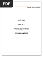 Grade 12 History ATP 2025 Overview | PDF