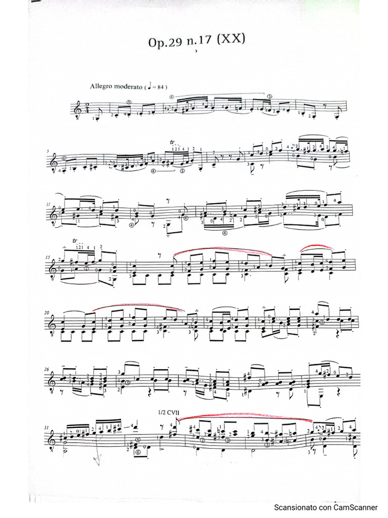 F.sor Studio Op 29 NR 17 (XX) | PDF