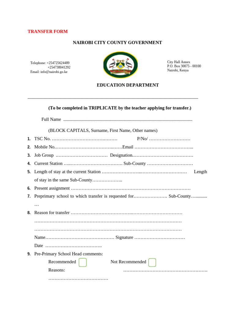 Teacher Transfer And Permission Request Forms Pdf Chess Theory Chess