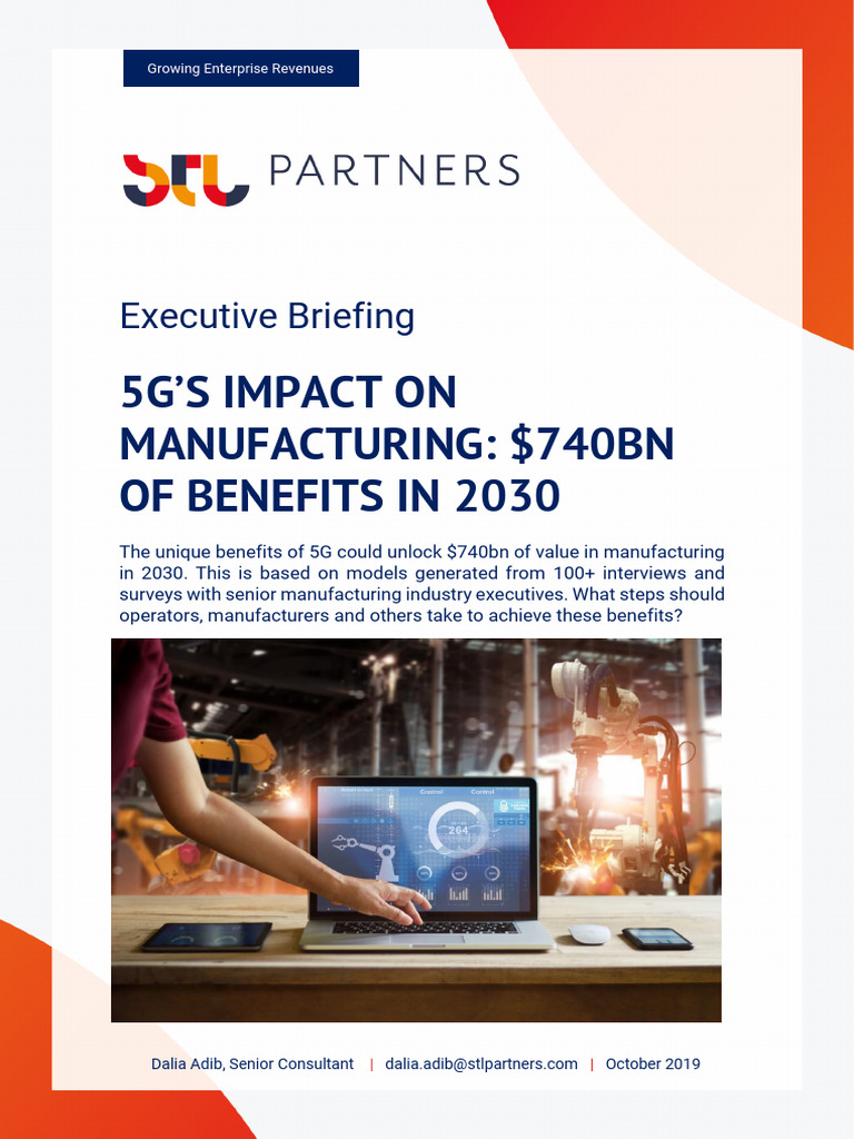 5G's $740B Impact on Manufacturing by 2030 | PDF | Internet Of Things ...