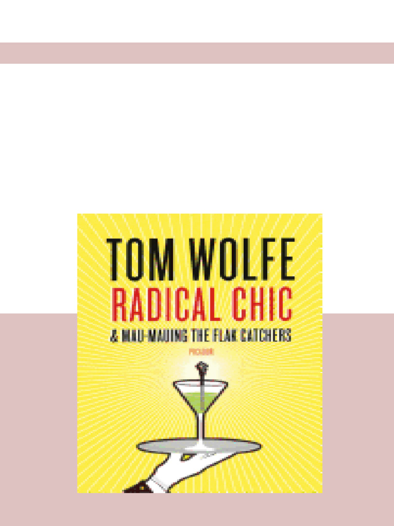 Radical Chic and Mau Mauing The Flak Catchers | PDF | Baking Powder | Tableware