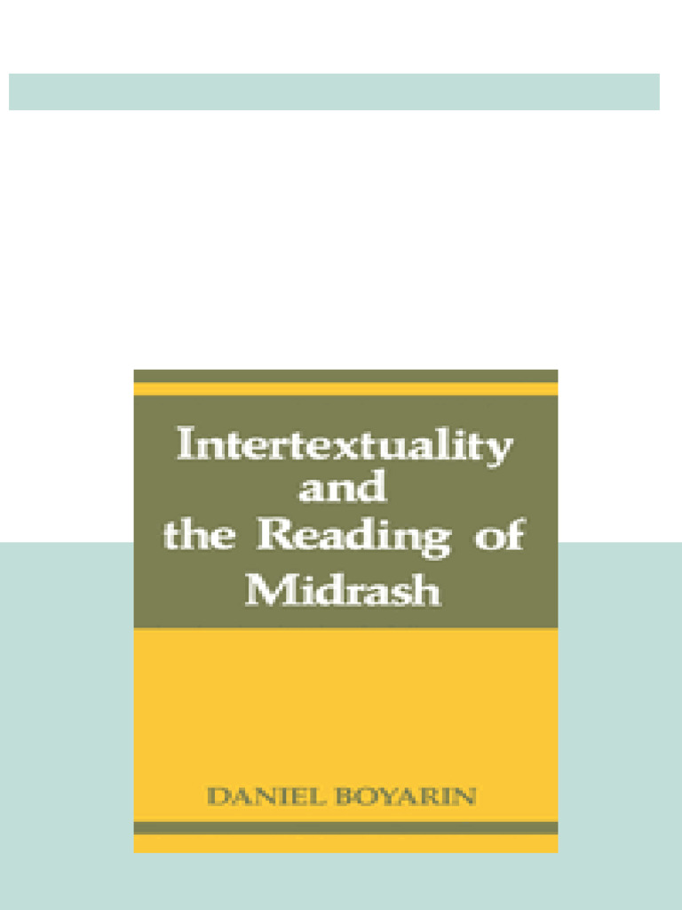 Intertextuality and The Reading of Midrash | PDF | Beatitudes | Ten ...