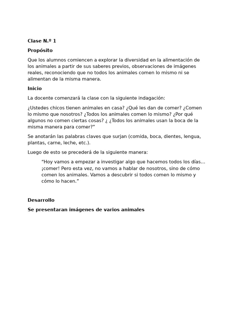 Alimentación de Animales para Tercer Grado | PDF | Zoología