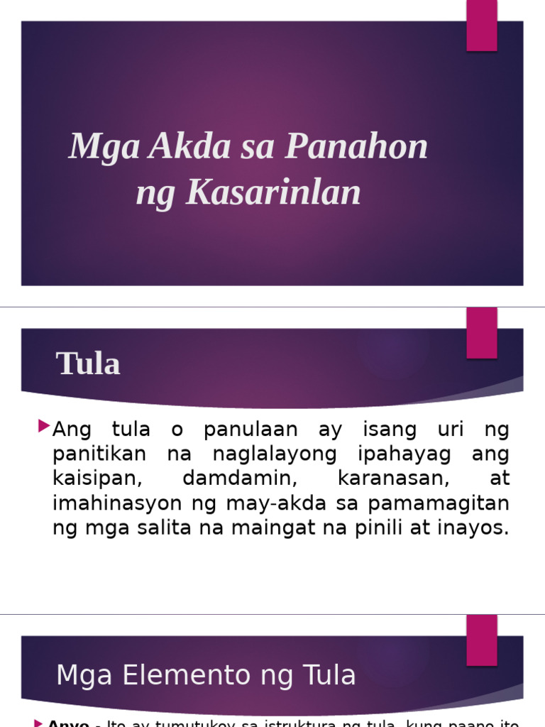 Mga Akda Sa Panahon NG Kasarinlan Grade 9 | PDF