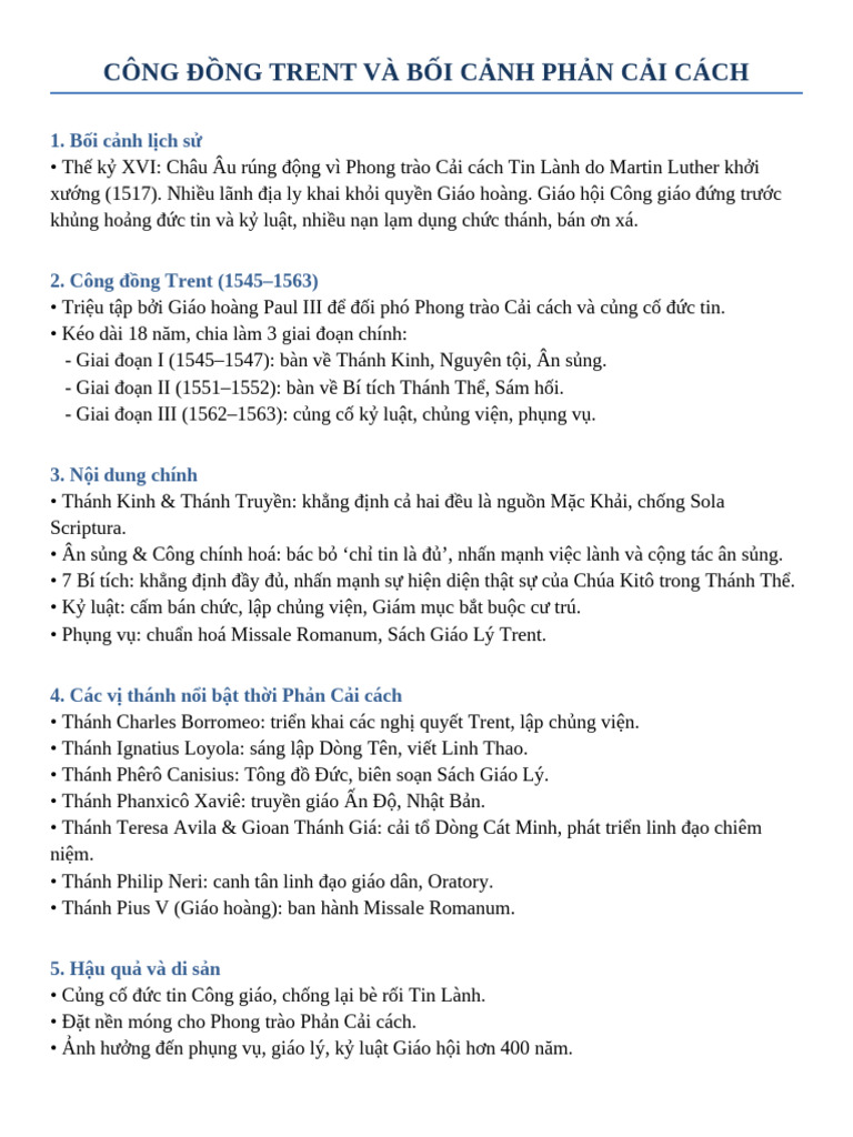 Cong Dong Trent Va Phan Cai Cach | PDF