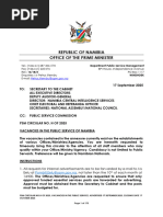 Namibia Public Service Hiring Guide | PDF | Recruitment | Employment