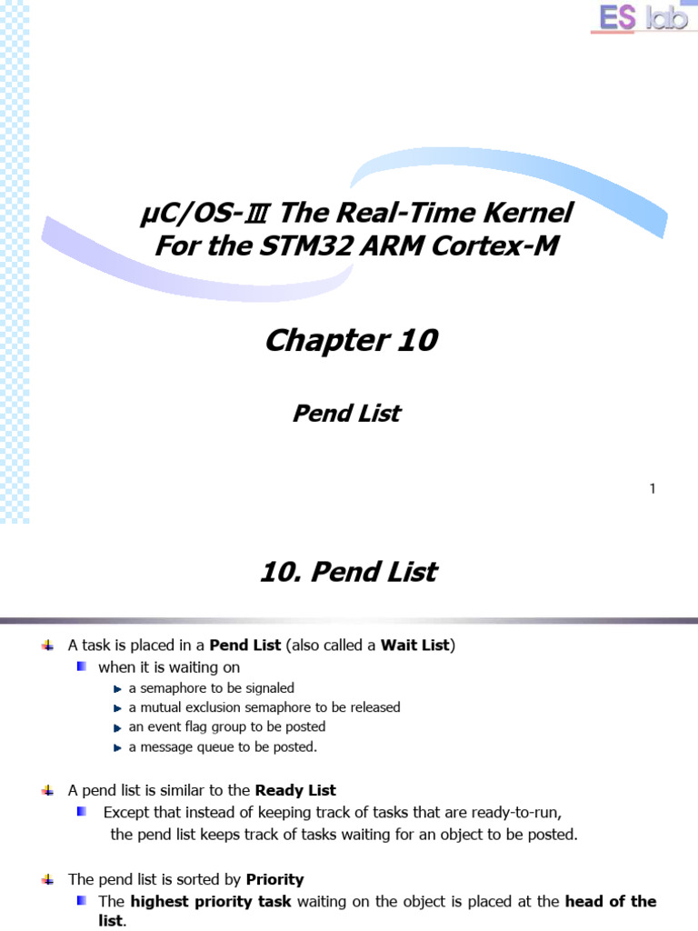uCOS - Chapter 10,11,12 | PDF | Pointer (Computer Programming) | Timer