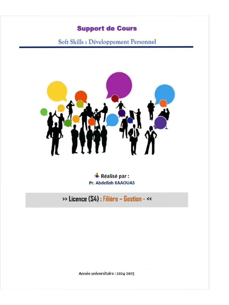 Soft Skills S4 | PDF
