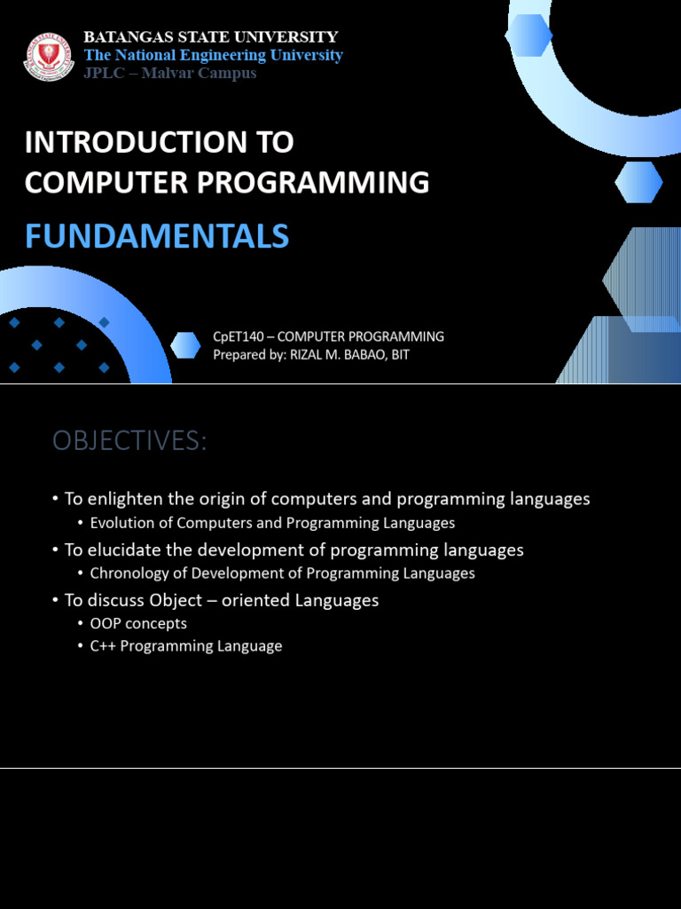 I Fundamentals | PDF | Object Oriented Programming | Class (Computer Programming)