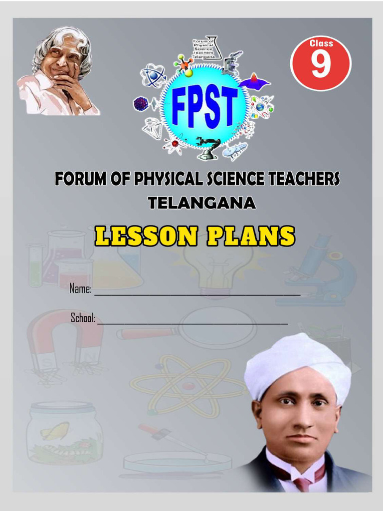 FPST TS-Phy - Sci. 9th Class Annual, Lesson and Period Plans | PDF | Force | Solubility
