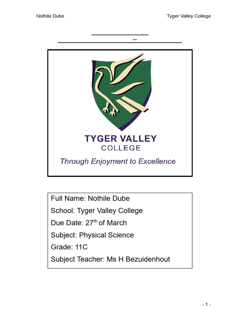 Physical Science Practical Assessment | PDF | Force | Inertia