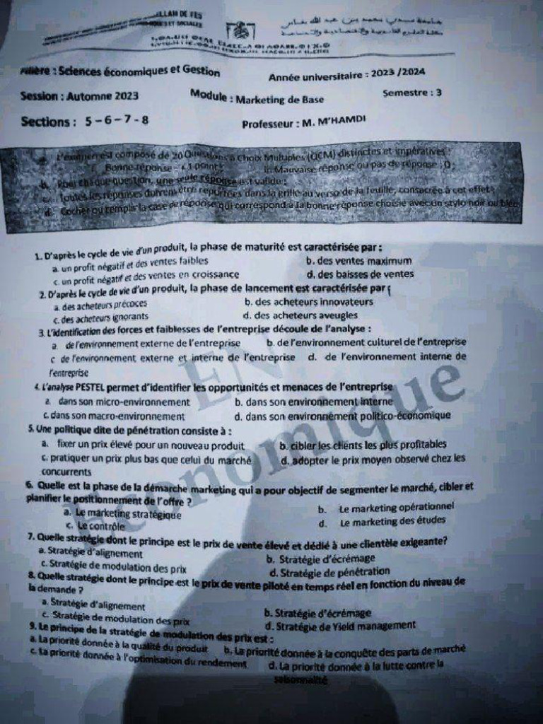 Examen M Hamdi | PDF