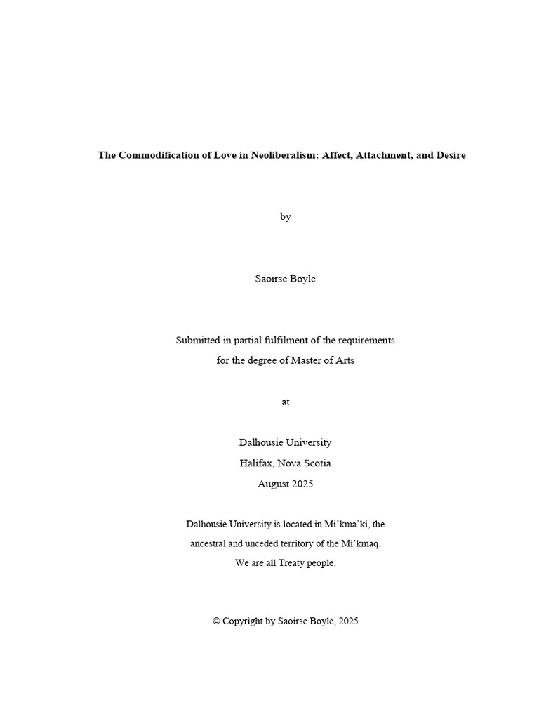 The Commodification of Love in Neoliberalism | PDF | Love | Intimate ...