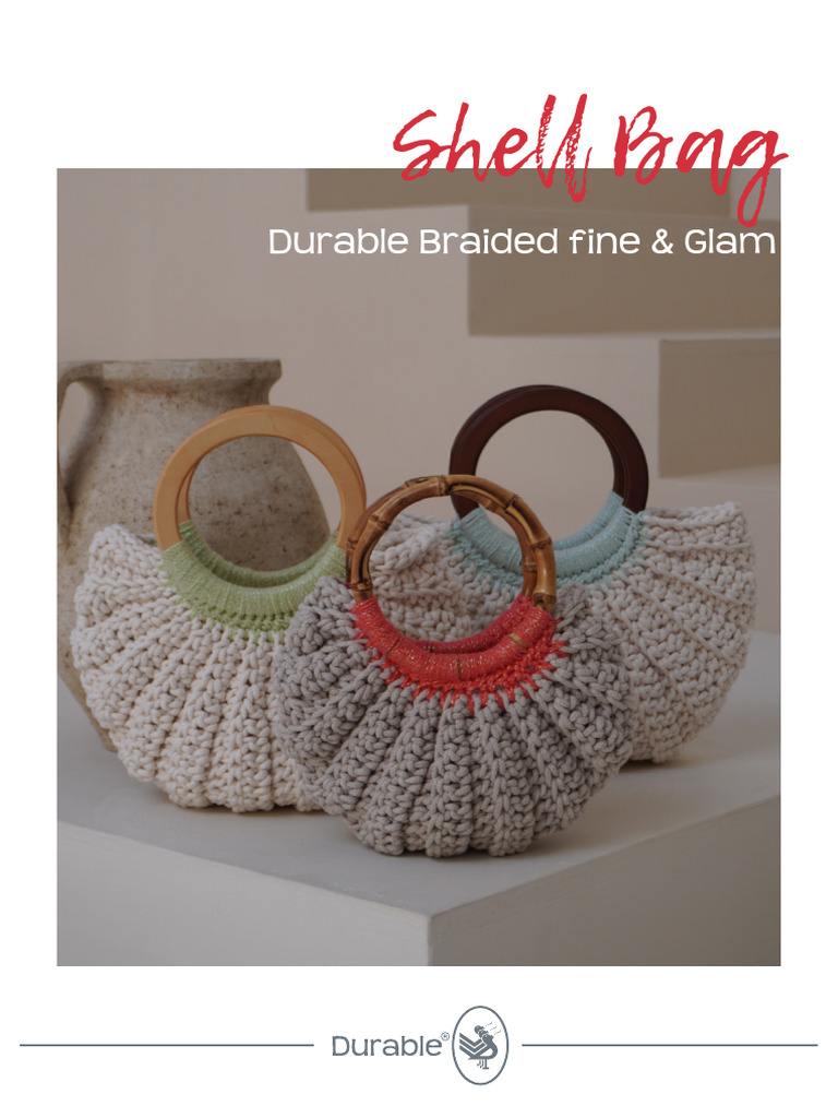 Crochet Shell Bag Pattern Guide | PDF | Crochet | Folk Art