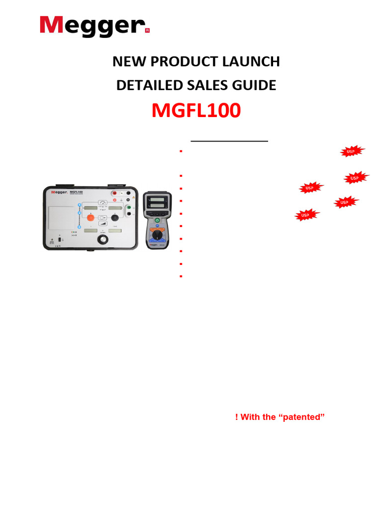 MGFL100 Ground Fault Locator Overview | PDF | Alternating Current ...