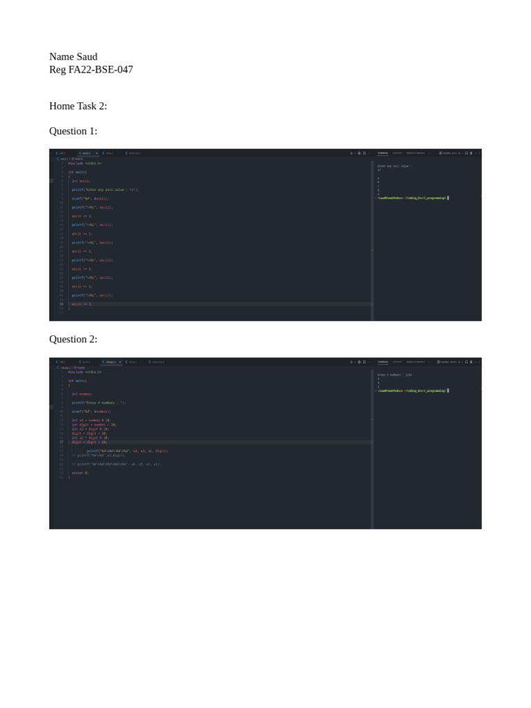 PF Home Task 2 | PDF