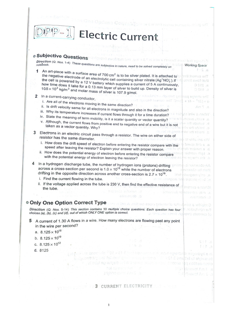 Current DPP 1,2,3,6 | PDF