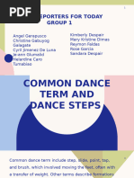 Beginner Jazz Dance Steps Guide | PDF | Career & Growth