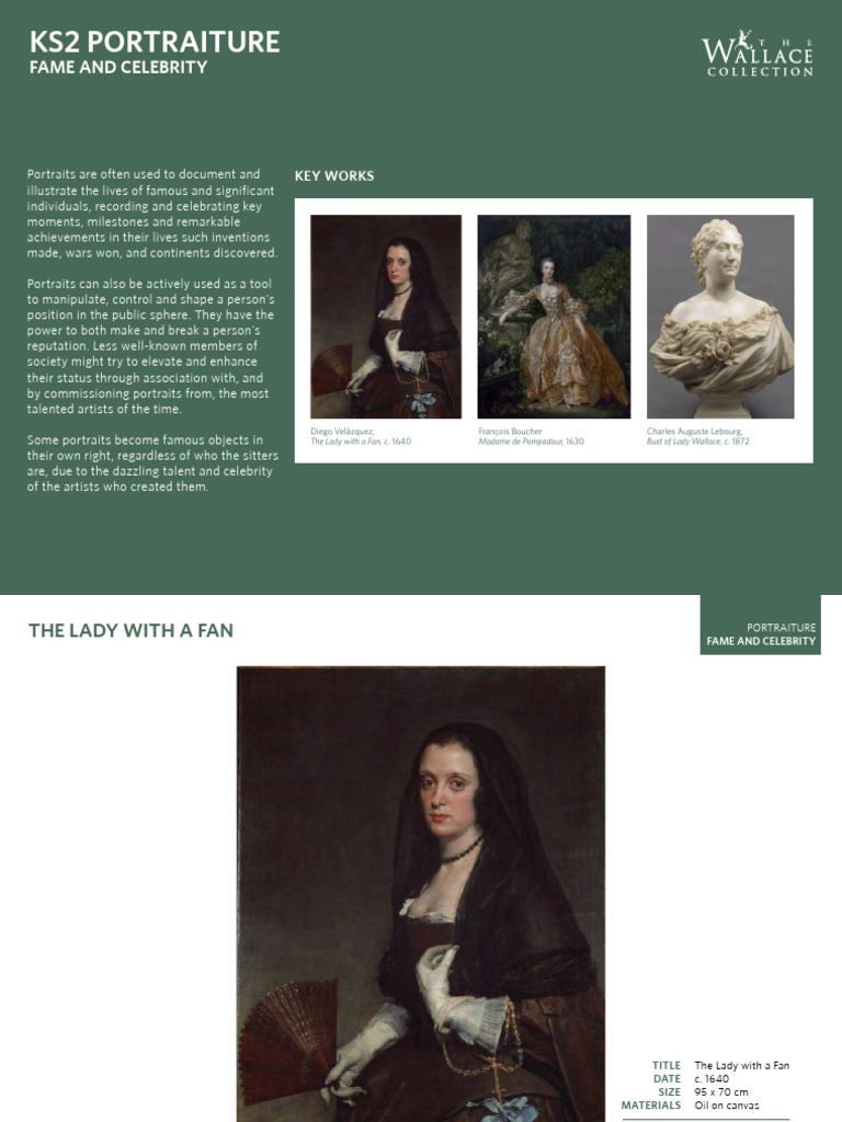 Portraiture Teaching Resources - Fame and Celebrity KS2 2 | PDF ...