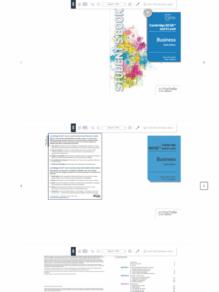 O Level Business Sixth Edition | PDF